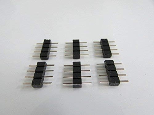 RGB SMD LED Stecker Verbinder Connector Adapter 4 Pol Pin Strip Kabel ...