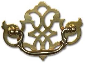 Chippendale Brass Handle Set - Cabinet And Furniture Pulls - Amazon.com