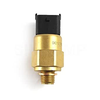 SINOCMP 21291011 20450687 Oil Pressure Sensor for Volvo EC140 EC160 ...