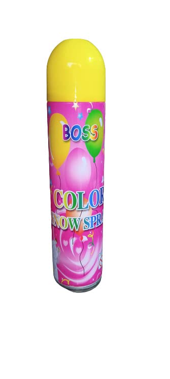Buy SelfLine | Boss Colour Snow Spray-Yellow | (Pack of 1-300ml) Online ...