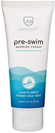 Amazon.com : Pre-Swim Lotion –Barrier Cream for Swimmers – Protects ...