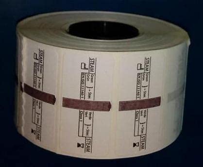 Steristar Autoclave Label Roll | Class 1 Indicators | Steam | 750 Labels : Amazon.in: Industrial ...