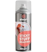 GLEAN Sticky Stuff Remover Gel Spray | 2x400ml | Goo Dissolver ...