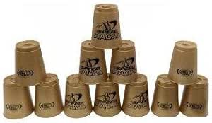 Amazon.com: Set of 12 GOLD Speed Stacks Cups with Carry Case : Toys & Games