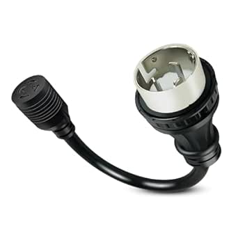 Amazon.com: 50A 125/250V SS2-50P/CS6365 Plug to L14-30 4-Prong 30Amp ...