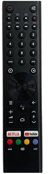 HITORE Remote Control Compatible for Micromax Blaupunkt Smart TV LCD ...