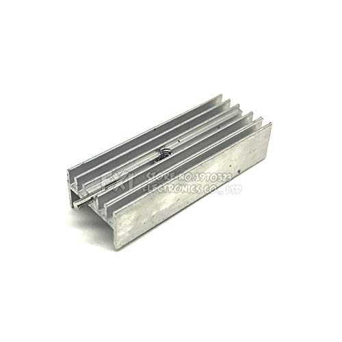 Amazon.com: 10Pcs Transistor Aluminum Heatsink Radiator with 151040mm ...