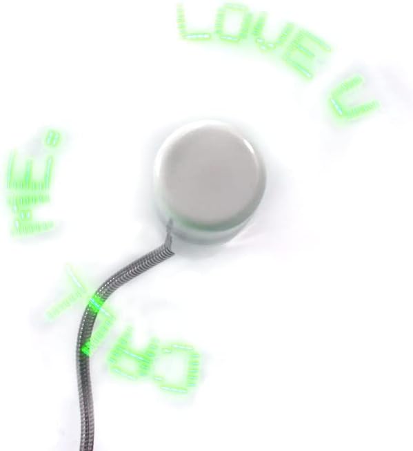 Amazon.com: PowerTRC LED Programmable Message Fan with Customized ...