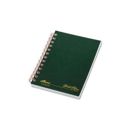 Ampad Gold Fibre Personal Notebooks NOTEBOOK,5X7,130SH,GRN W55091 (Pack ...