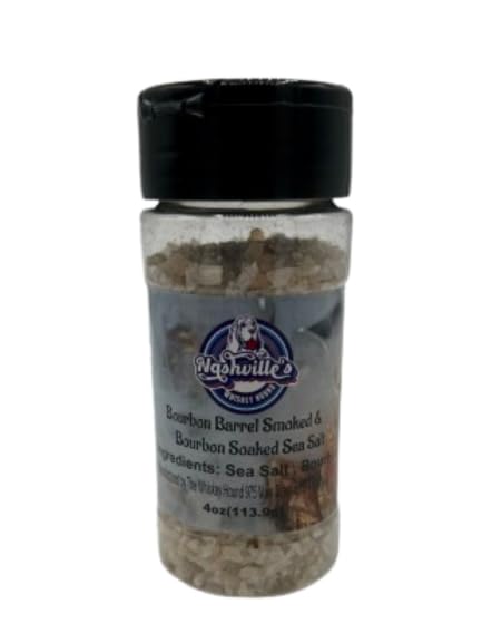 Amazon.com : Bourbon Barrel Soaked Sea Salts, Sweet Flavored Salt with ...