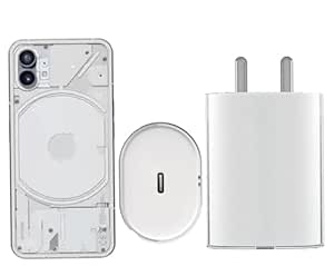 Nothing Phone (2) Charger Power (45W) Super Fast Charging with PD 3.0 ...