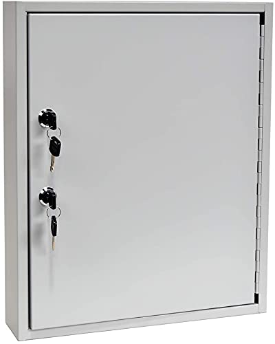 Snapklik.com : STEELMASTER 110 Key Cabinet Dual Lock Control Key Box ...