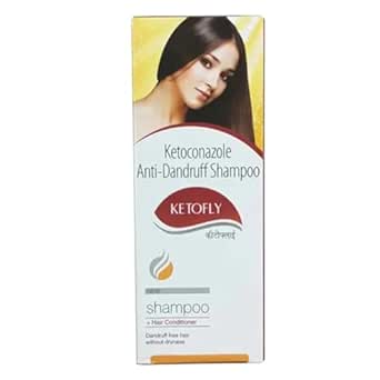 Ketofly - Bottle of 75ml Shampoo with Ketoconazole : Amazon.in: Health ...