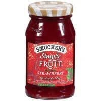Amazon.com: Smucker's Spreadable Fruit Simply Fruit Strawberry Seedless ...