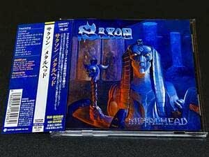 Amazon.co.jp: 即落廃盤初回限定ステッカー付帯付きSAXON サクソンMETALHEAD メタルヘッド1999年作隠れた名盤 ...