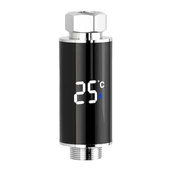 Amazon.com: Shower Temperature Indicator, Led Shower Temperature Meter ...