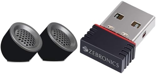 ZEBRONICS Zeb-Pluto 2.0 Multimedia Speaker with Aux Connectivity,USB ...