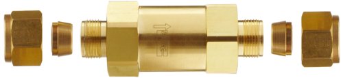 Parker F Series Brass Instrumentation Filter, Inline, 50 Micron, 1/2 ...