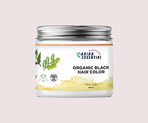 ORGANIC BLACK HAIR COLOR - An Unique Combination of Herbs Gives Natural ...