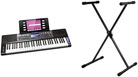 RockJAM RJ461 61 Key Keyboard Piano with pitch bend Sheet Music Stand ...