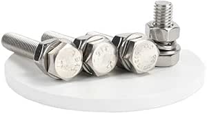 Amazon.com: RAKTDA Outer Hexagon Screw Set M8 304 Stainless Steel Outer ...