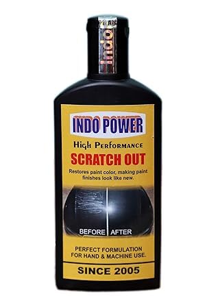 INDOPOWER -Scratch Out, High Performance, Scratch & Swirl Remover for ...
