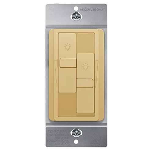 Snapklik.com : Elite Series Kalide Dual Load Dimmer Light Switch ...