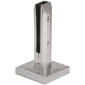 C.R. LAURENCE AFWC1SBS CRL Brushed Stainless Beveled One-Piece Surface ...