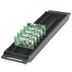 KPH Anti Static ESD PP PCB Tray (I Type) - 25 Slots FOR PCB STACKING ...