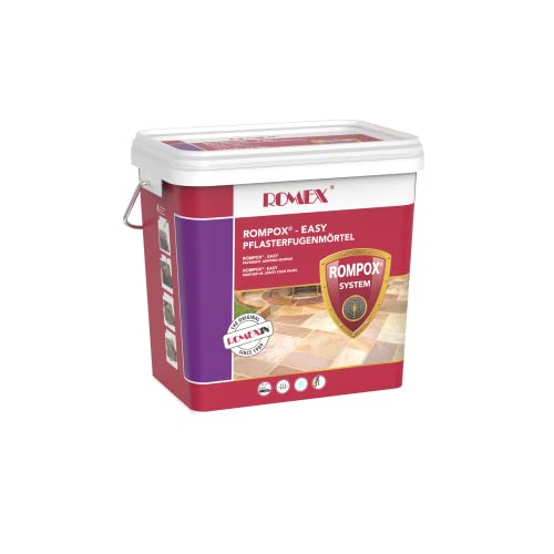 Romex ROMPOX-EASY Pflasterfugenmörtel (15kg, Sand-Neutral) : Amazon.de ...