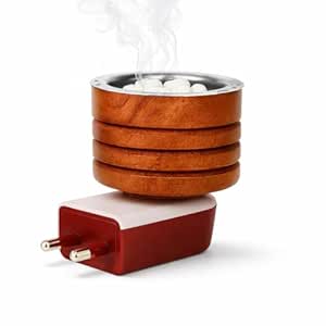 VORTEX HUB Electric Kapoor Camphor Dani Bakhoor Burner | Aroma Oil ...