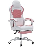 Amazon.com: NIONIK SEGEDOM Gaming Chair with Footrest and Massage ...