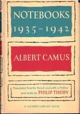 Rare Albert Camus / Notebooks 1935-1942 1965 - NY: Modern Library, 1965 ...