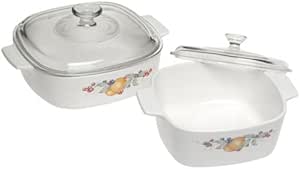 Amazon.com: CorningWare Classics 4-Piece Casserole Set, Abundance: Bake ...
