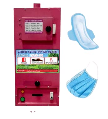 Buy V S ELECTRONICS SANITARY PAD INCINERATOR |SANITARY PAD |FACE MASK ...