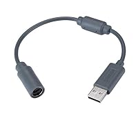 USB Breakaway Cable for Xbox 360, USB Adapter Cord Dongle Compatible ...