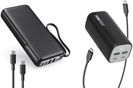 Amazon.com: evatronic 65W 20000mAh Laptop Power Bank Portable Charger ...