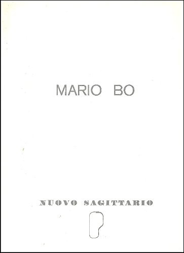 Mario Bo: BO, Mario,: Amazon.com: Books
