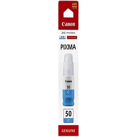Canon GI 50 C - Cyan - original - ink refill - for PIXMA G5050, G6050 ...