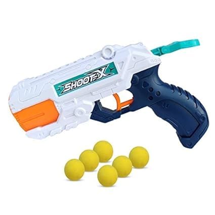 GoldiMec 2 in 1 Magic Blaster Gun with Soft Eva Balls and Water ...