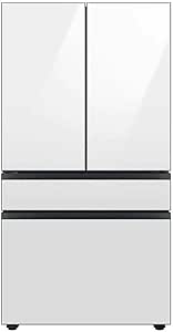 Amazon.com: SAMSUNG RF29BB860012 29 Cu. Ft. White Glass Bespoke 4-Door ...