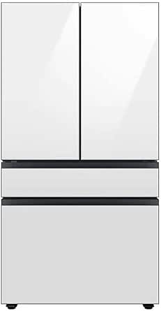 Amazon.com: SAMSUNG RF29BB860012 29 Cu. Ft. White Glass Bespoke 4-Door ...