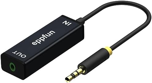 Amazon.com: eppfun Ground Loop Noise Isolator for Car Audio/Home Stereo ...