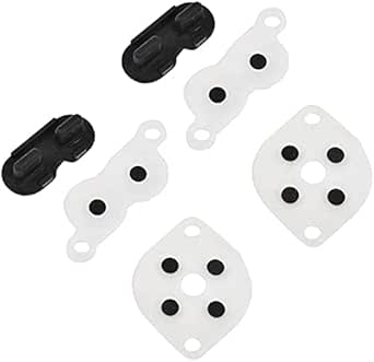 Amazon.com: 2 Set Replacement Silicone Rubber Button Conductive Pads ...