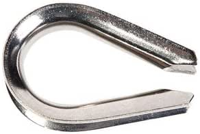 Amazon.com: Koch 066123 Wire Rope Thimble, 1/8" : Industrial & Scientific