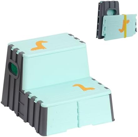 Amazon.com: Parkside Wind Foldable Toddler Step Stool for Kitchen and ...