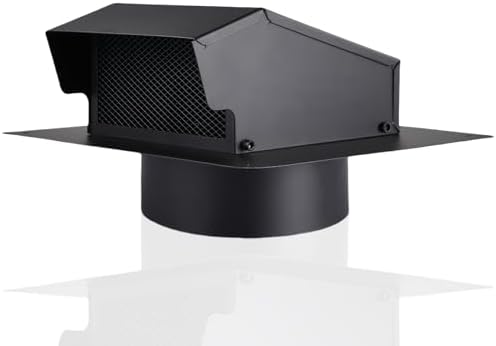 8 Inch Removable Roof Vent Cap, 430 Stainless Steel Roof Vents for ...