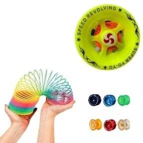 Buy YOOKO (Pack of 2) 1Pcs Magic Rainbow Spring Bouncy Expandable ...