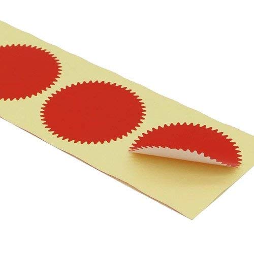 Limitless Stamp Sealing Blank Certificate Self-Adhesive Notary Seal ...
