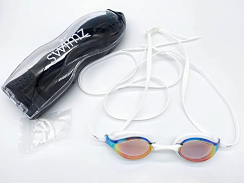 Swimz Vortex Mirrored Swimming Goggle – Low profile training & racing ...